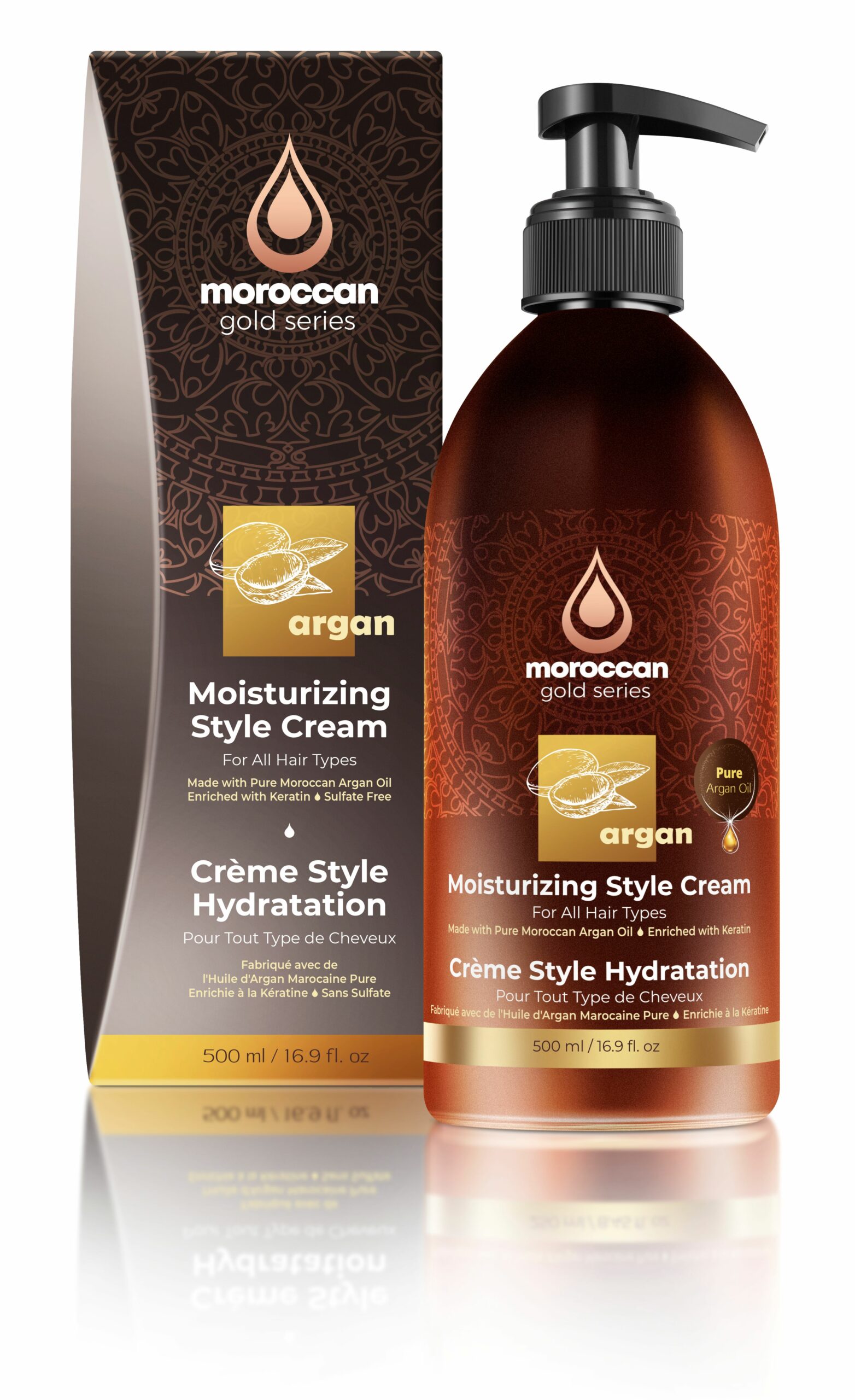 Moroccan Gold Series Volume Treatment Mask - Angie's Hair & Beauty