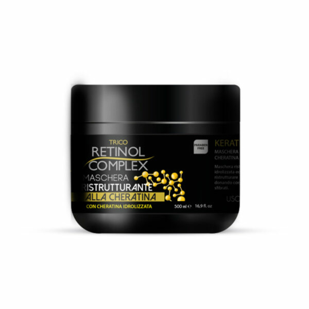 Trico Retinol Complex Hair Keratin Therapy Restricting Keratin Mask ...